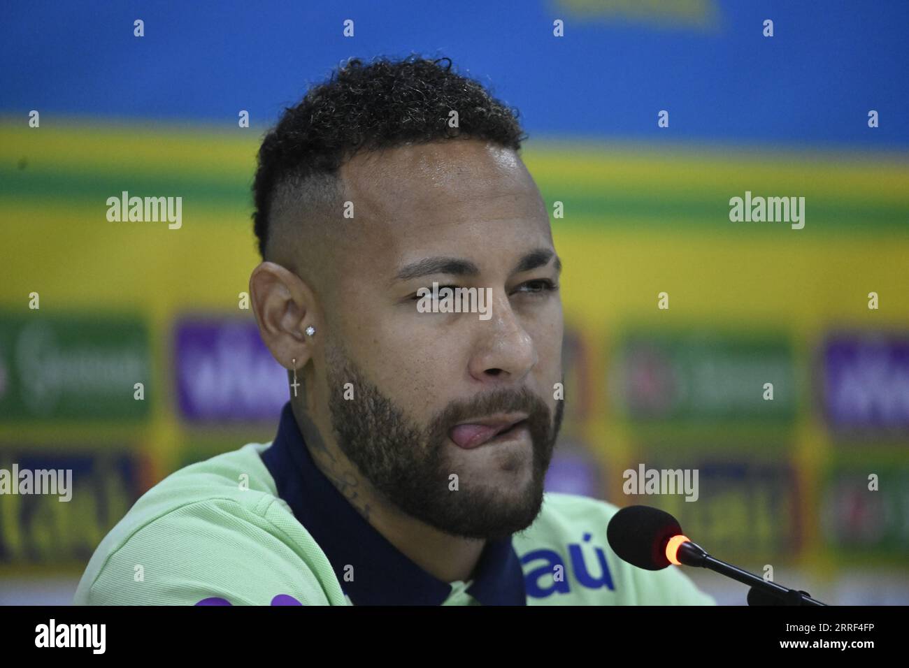 Belém, Brazil, September 7, 2023. Press conference with Brazilian ...