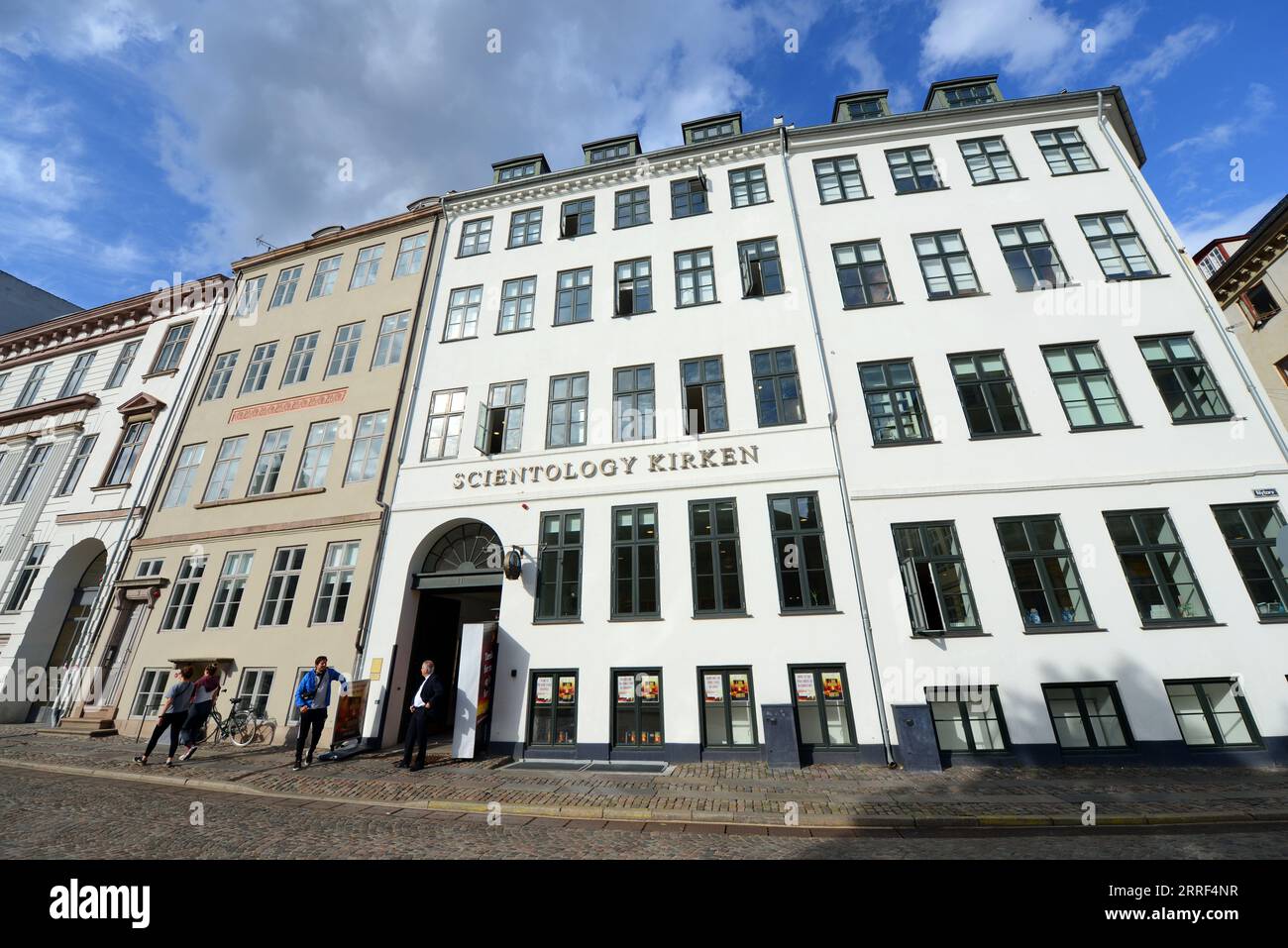 Scientology Kirken on Nytorv street in Copenhagen, Denmark Stock Photo ...