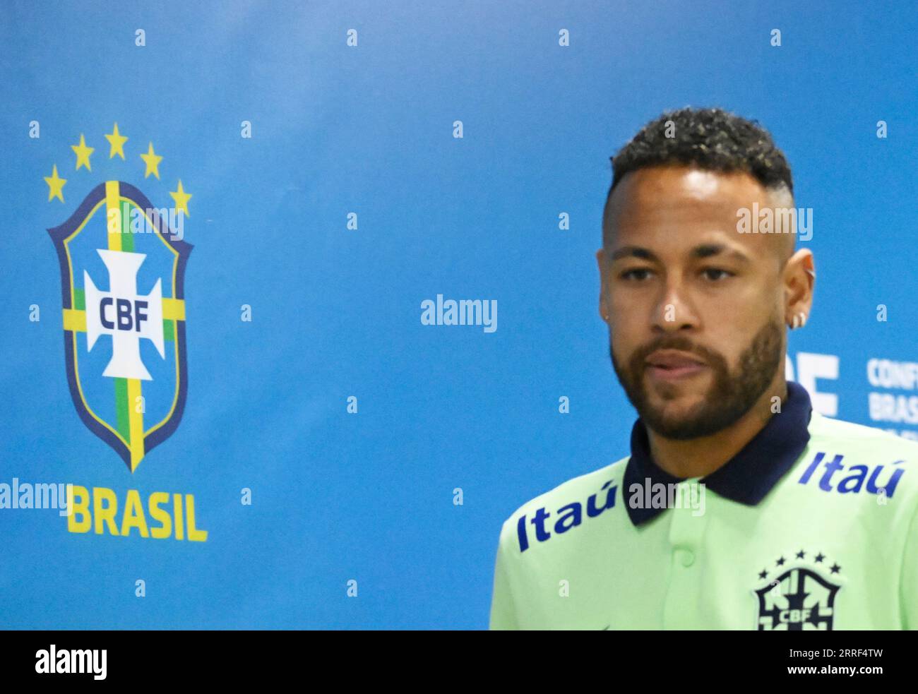 Belém, Brazil, September 7, 2023. Press conference with Brazilian ...