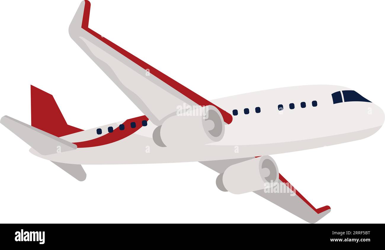 airplane flying travel machine design Stock Vector Image & Art - Alamy