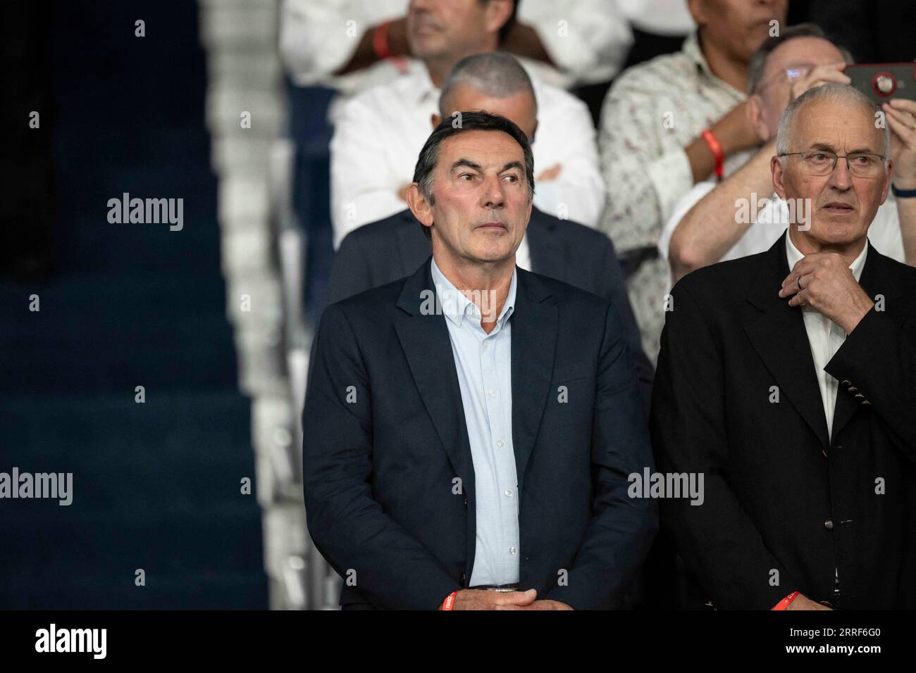 Paris, France. 07th Sep, 2023. Maxime Bossis and Philippe Bergeroo in ...