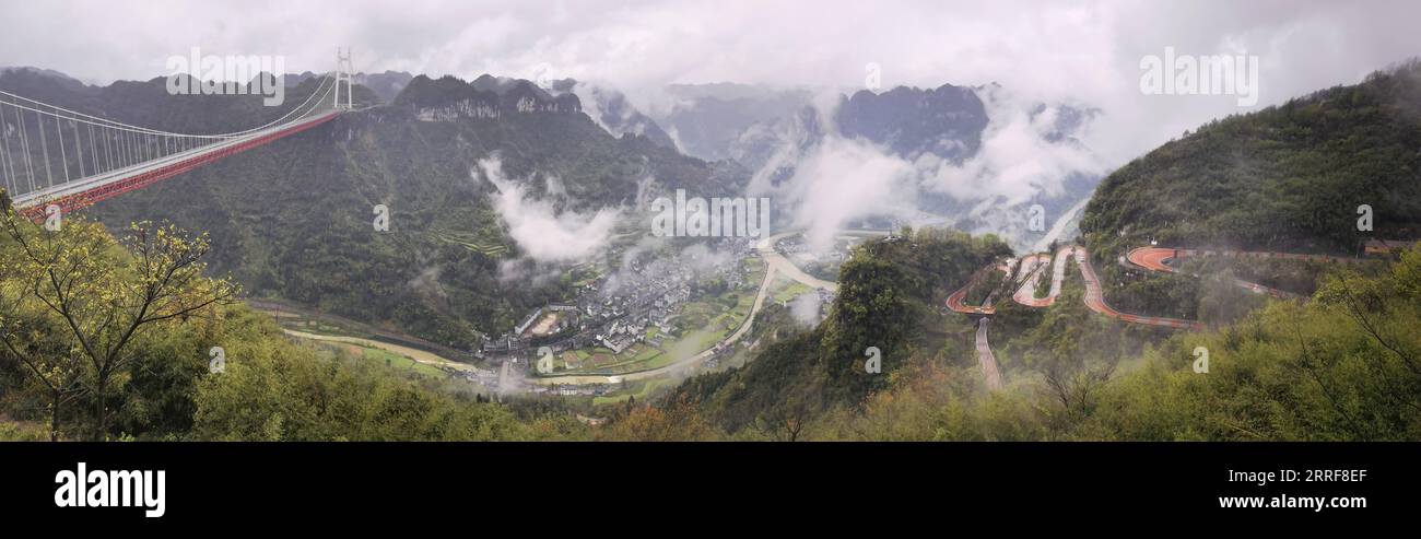 Aizhai bridge hi-res stock photography and images - Alamy