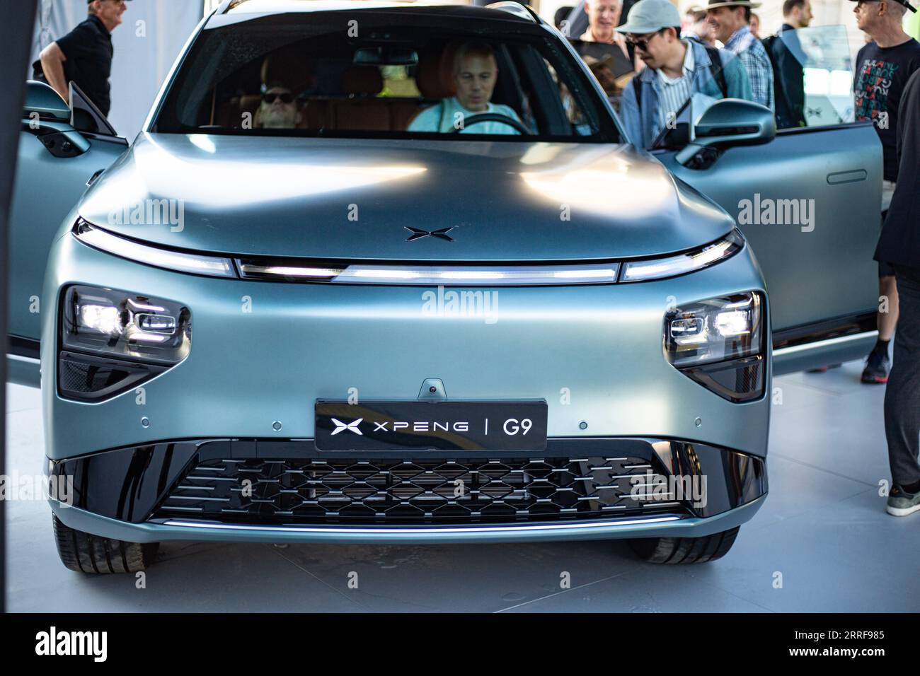 Munich, Germany. 07th Sep, 2023. Xpeng, Xiaopeng Motors G9 beim IAA ...
