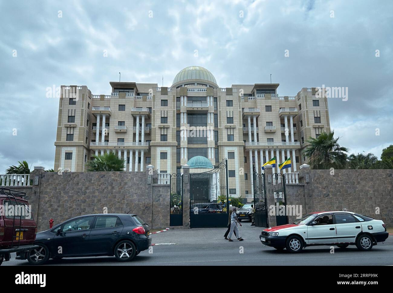 Libreville. 7th Sep, 2023. This photo taken with a mobile phone on Sept ...