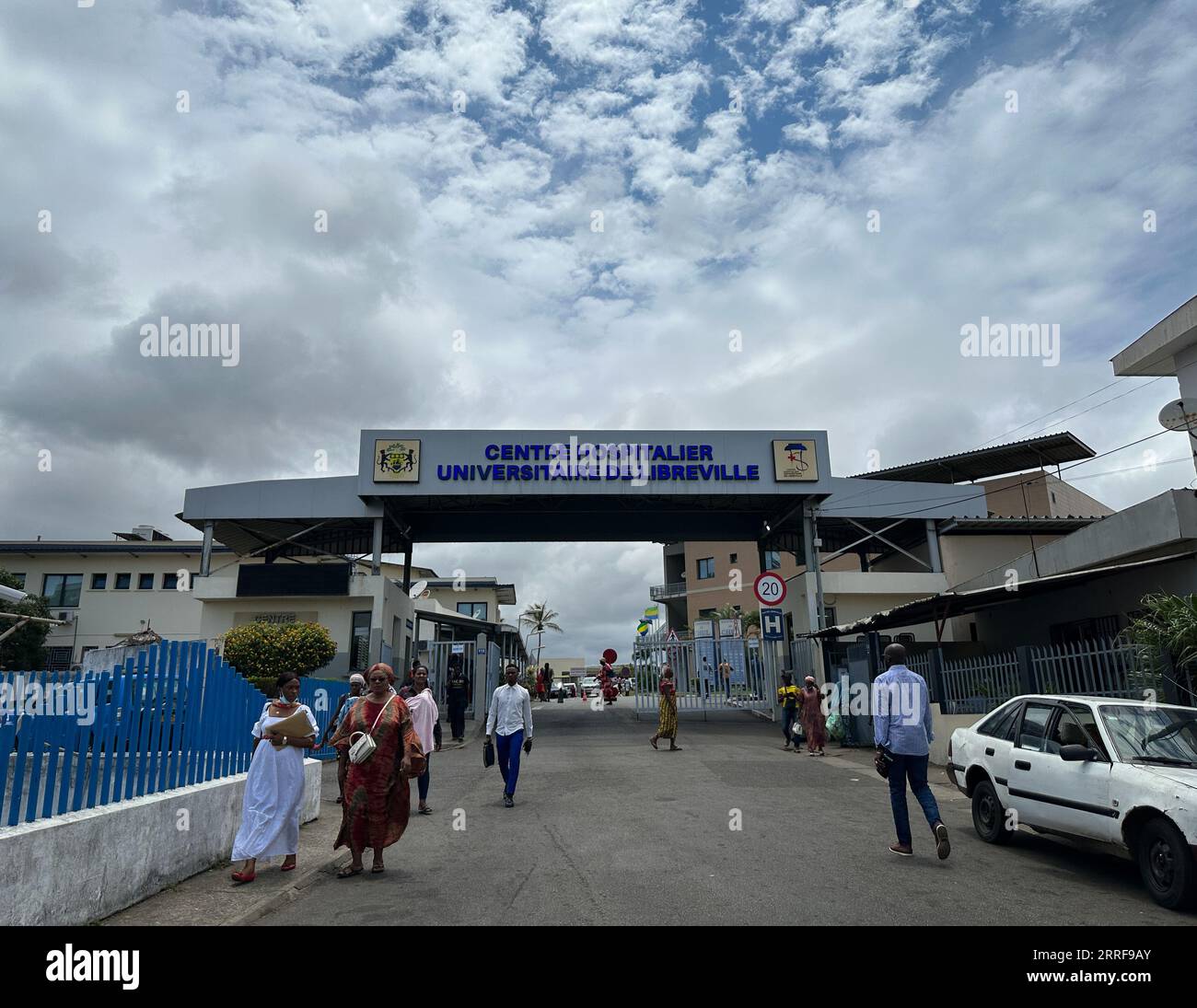 Libreville. 7th Sep, 2023. This photo taken with a mobile phone on Sept ...