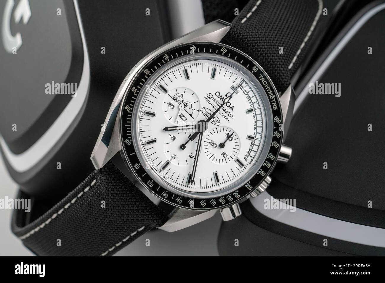 Omega Speedmaster Snoopy Editions Stock Photo - Alamy