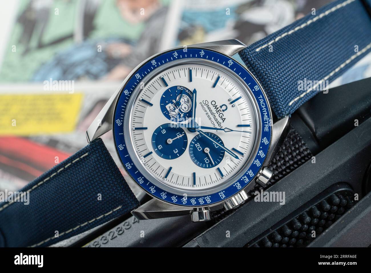 Omega Speedmaster Snoopy Editions Stock Photo - Alamy