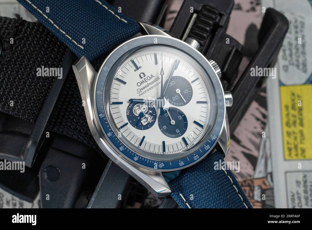 Omega Speedmaster Snoopy Editions Stock Photo - Alamy