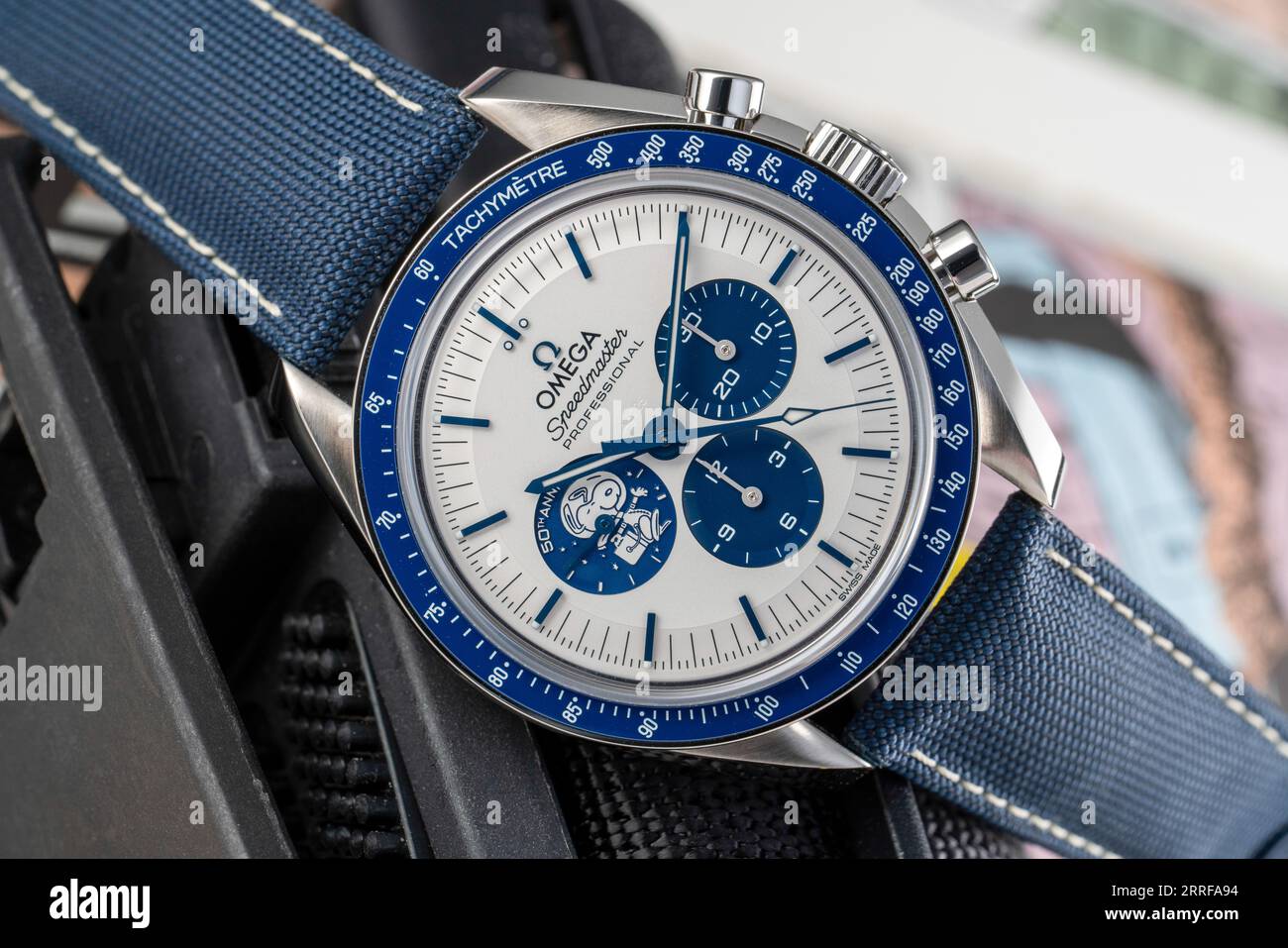 Omega Speedmaster Snoopy Editions Stock Photo - Alamy