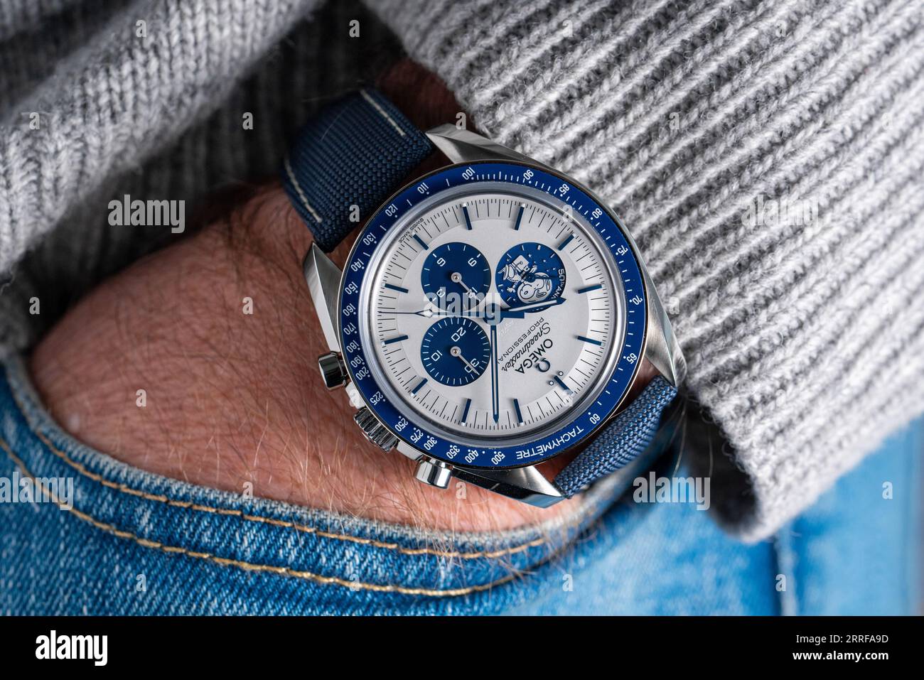 Omega Speedmaster Snoopy Editions Stock Photo - Alamy