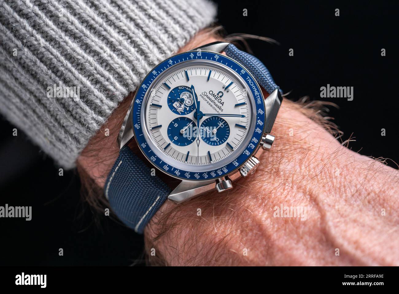 Omega Speedmaster Snoopy Editions Stock Photo - Alamy