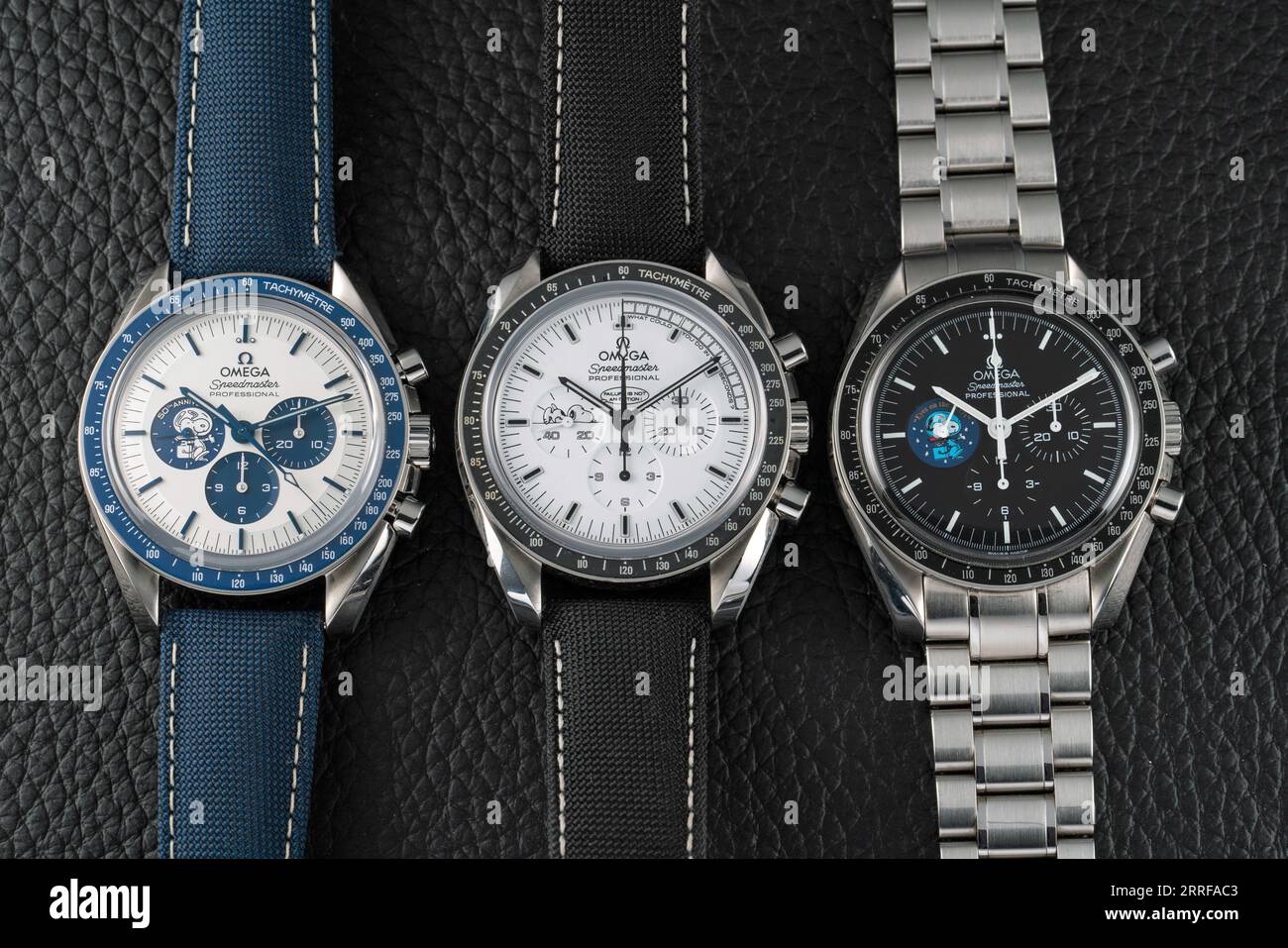 Omega Speedmaster Snoopy Editions Stock Photo - Alamy