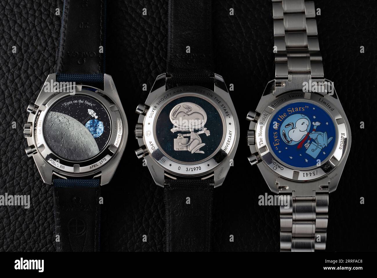 Omega Speedmaster Snoopy Editions Stock Photo - Alamy