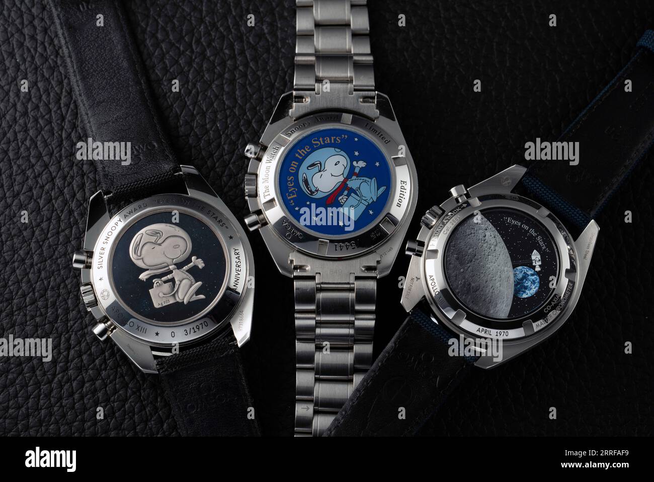 Omega Speedmaster Snoopy Editions Stock Photo - Alamy
