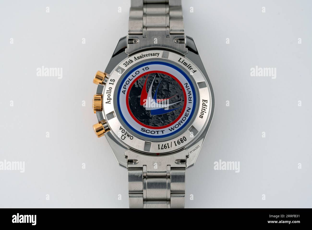 Omega Speedmaster Apollo 15 Stock Photo - Alamy