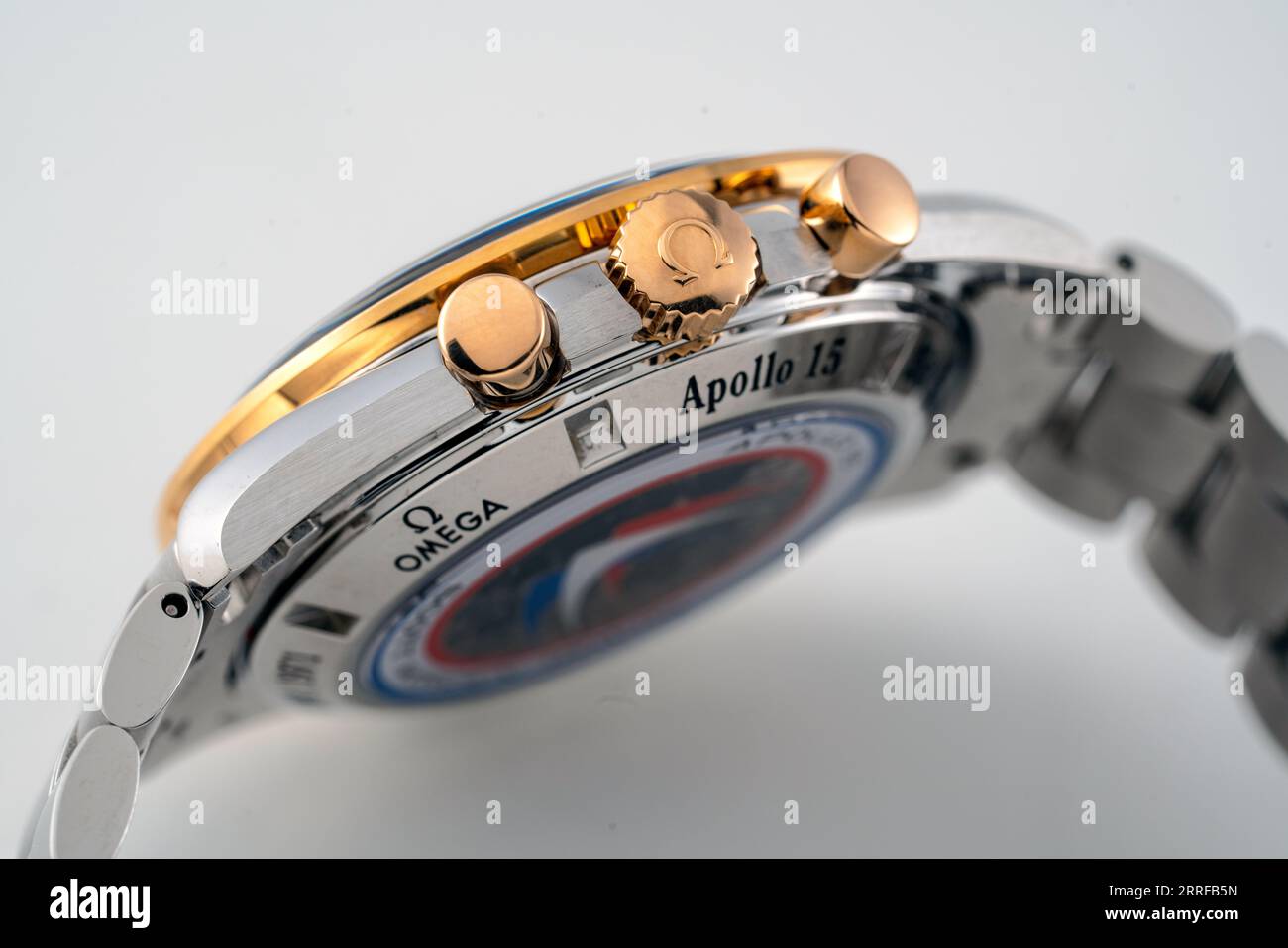 Omega Speedmaster Apollo 15 Stock Photo - Alamy