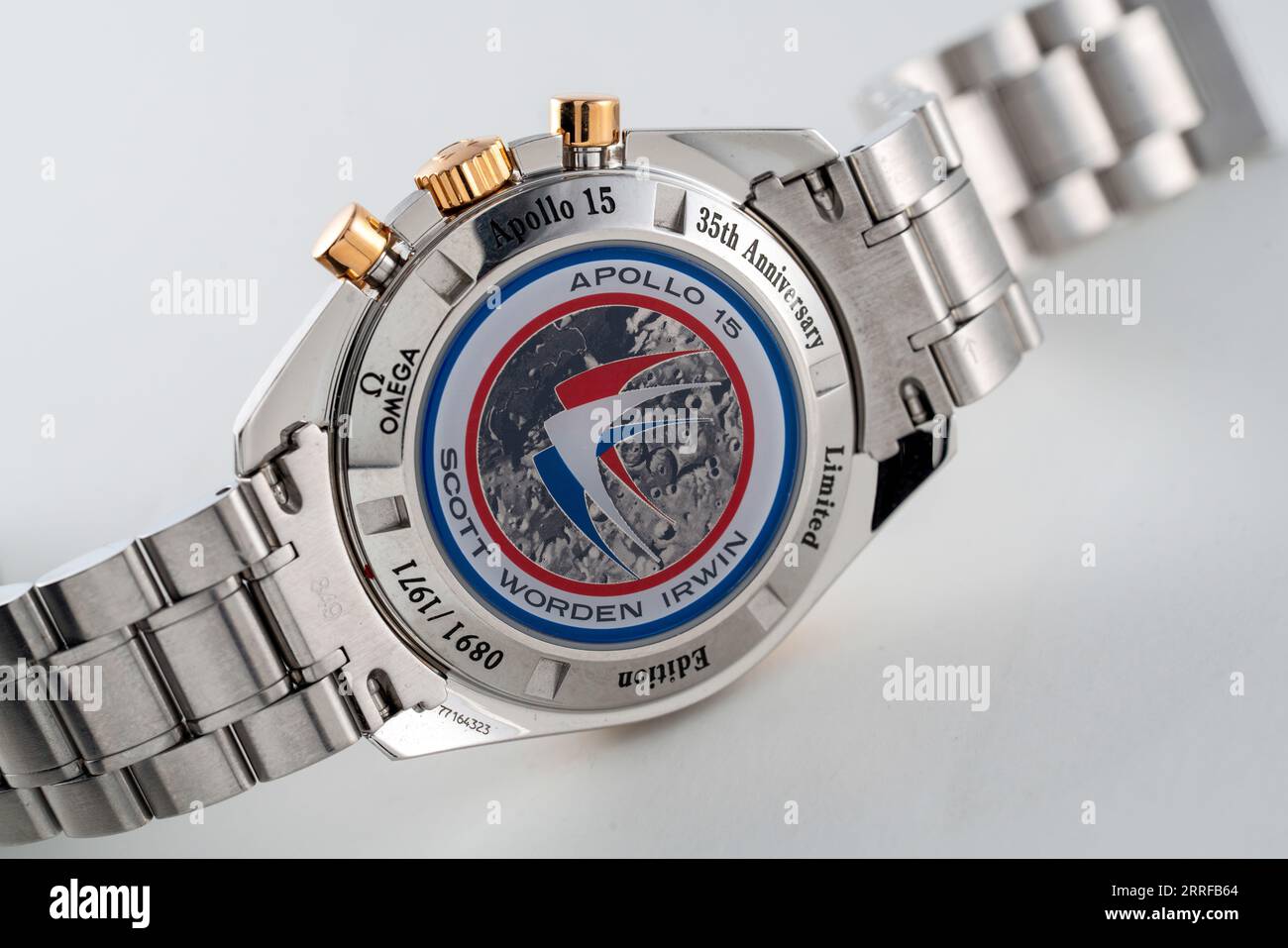 Omega Speedmaster Apollo 15 Stock Photo - Alamy