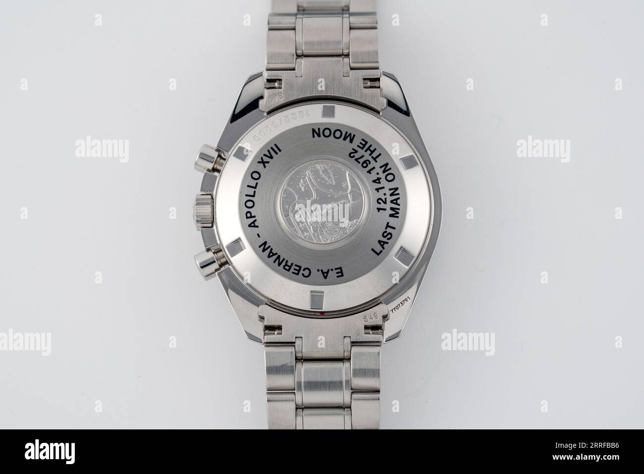 Omega Speedmaster Apollo 17 Stock Photo - Alamy