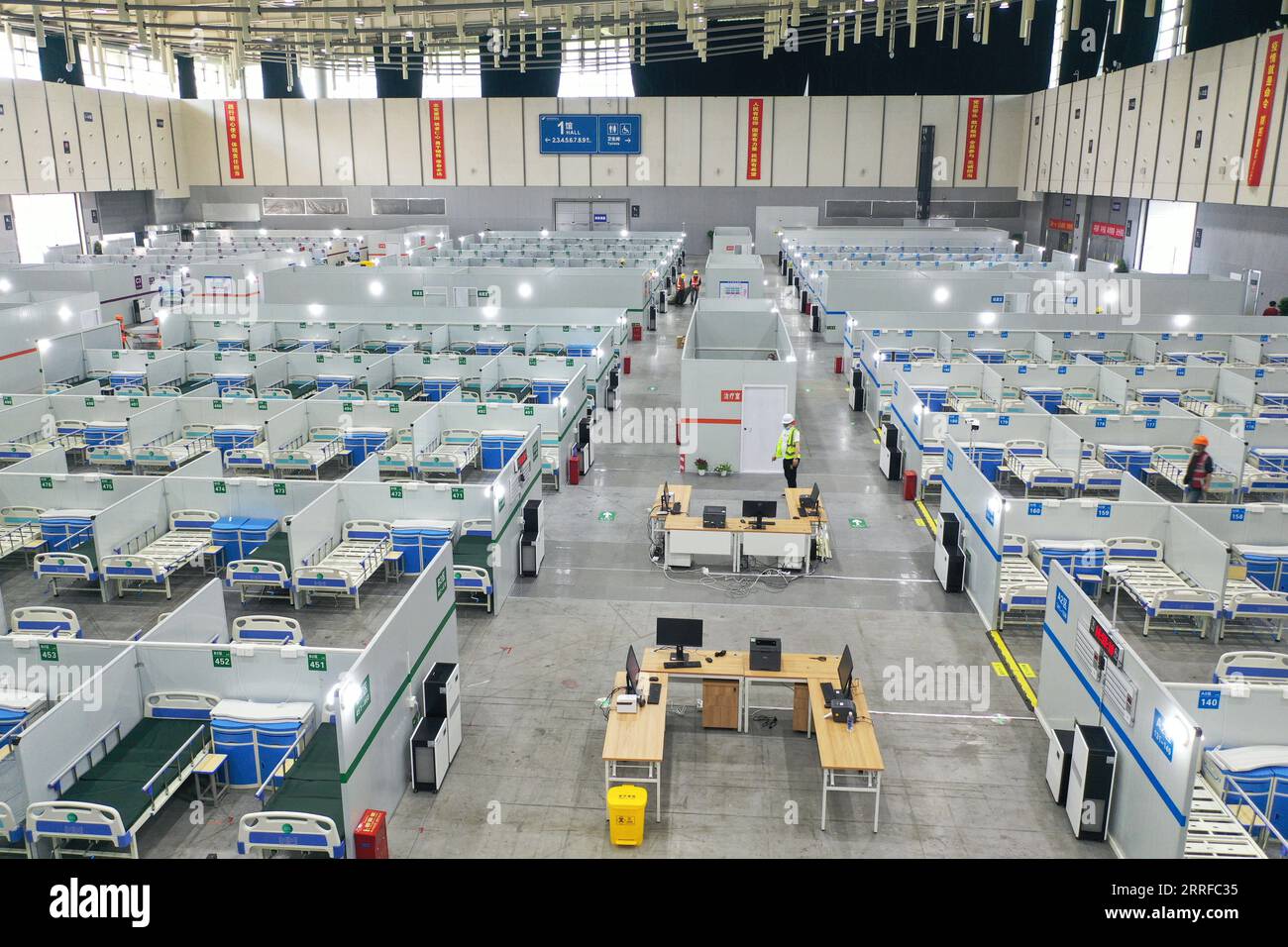 Rural hospital aerial view hi-res stock photography and images - Alamy
