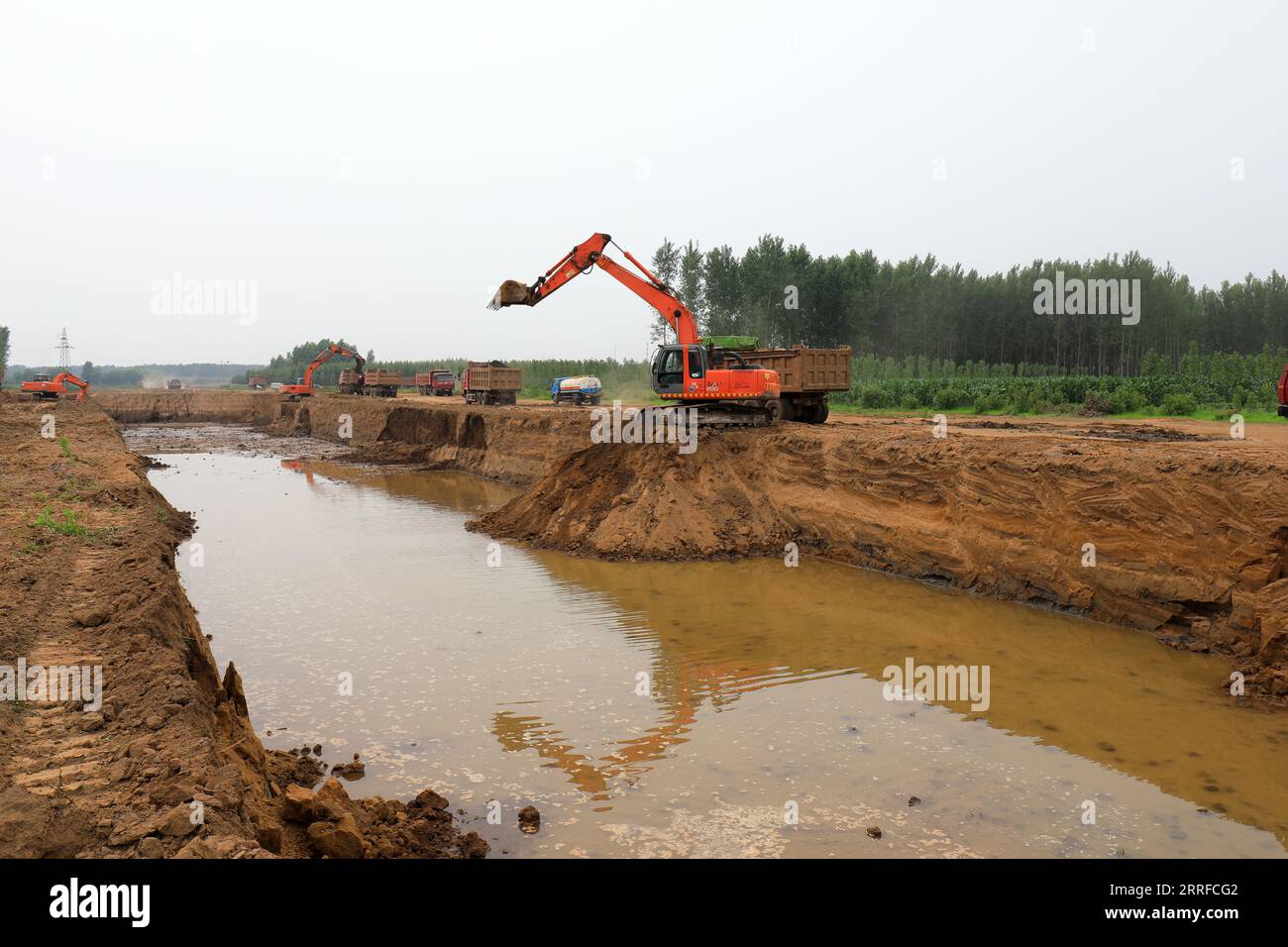 Flood control engineering hi-res stock photography and images - Alamy