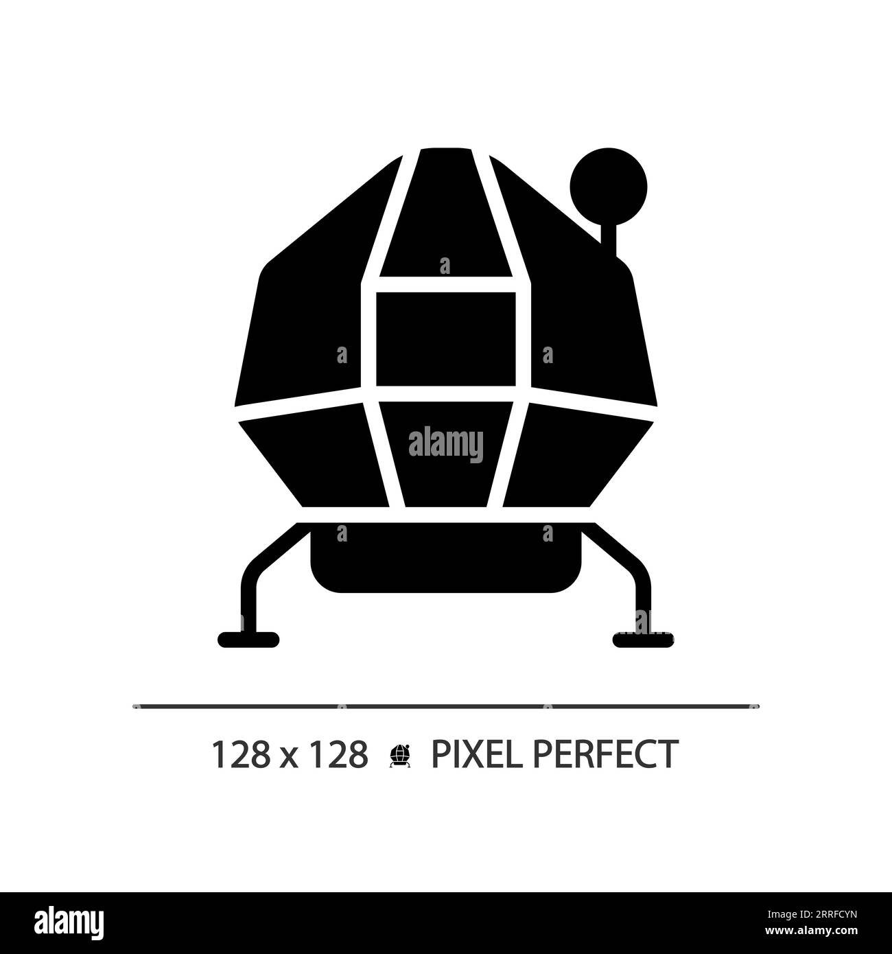 Apollo module docking Stock Vector Images - Alamy