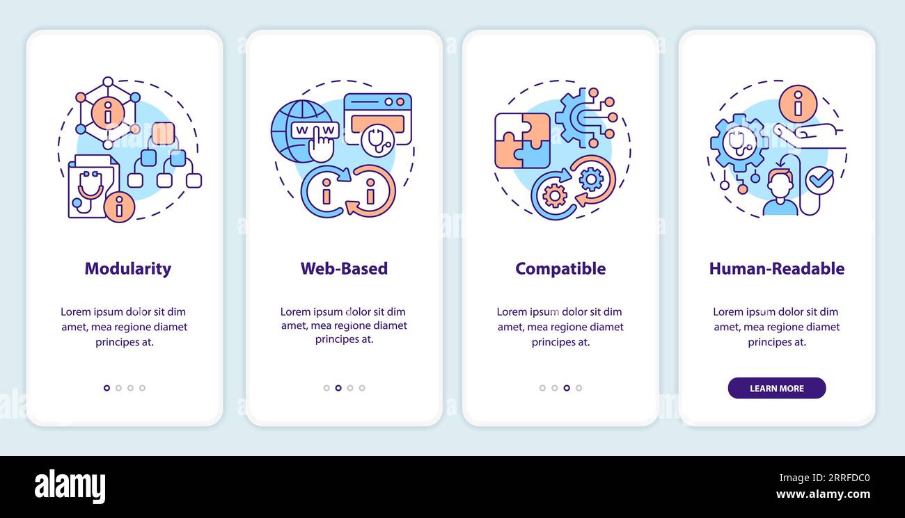 Walkthrough HIR with thin linear icons concept Stock Vector Image & Art - Alamy