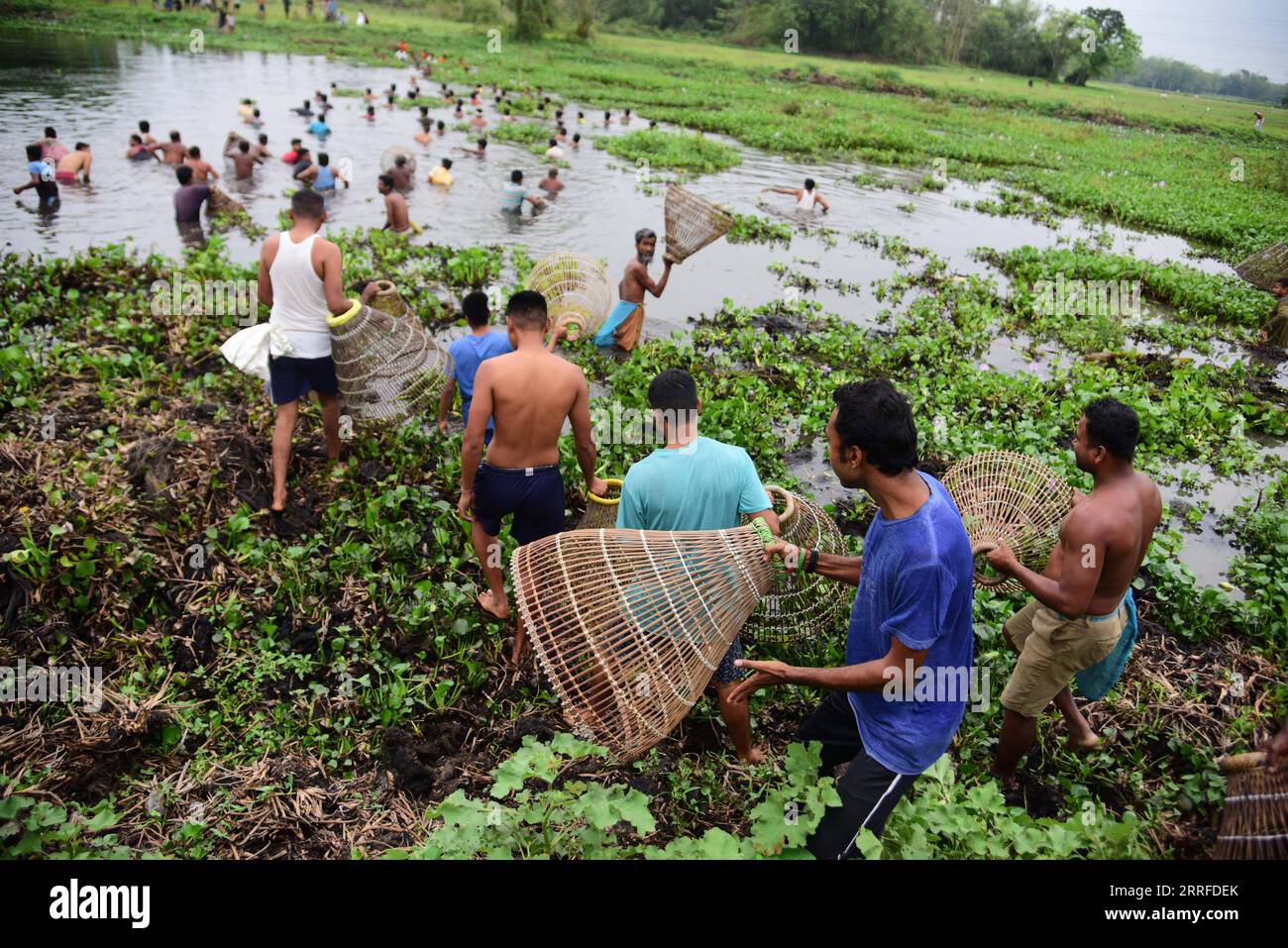 India asam nagaon fishing hi-res stock photography and images - Alamy