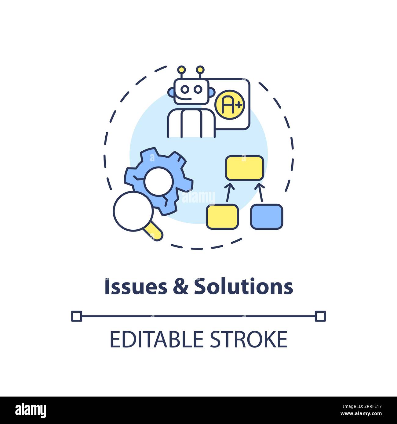 Automation solutions Stock Vector Images - Alamy