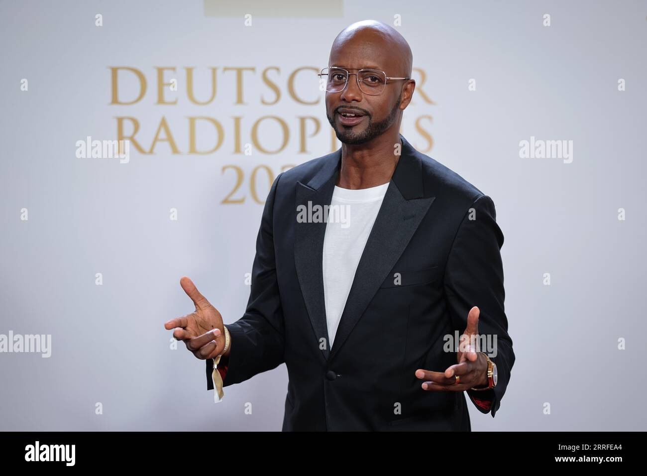 Hamburg, Germany. 07th Sep, 2023. Yared Dibaba, actor and TV presenter ...