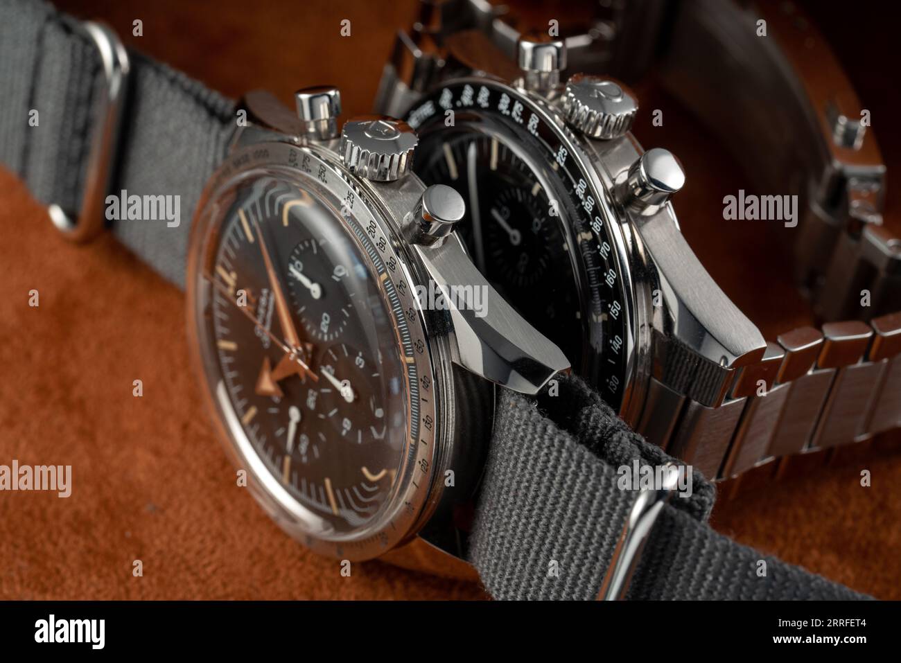 Omega Speedmaster 321 caliber models Stock Photo - Alamy
