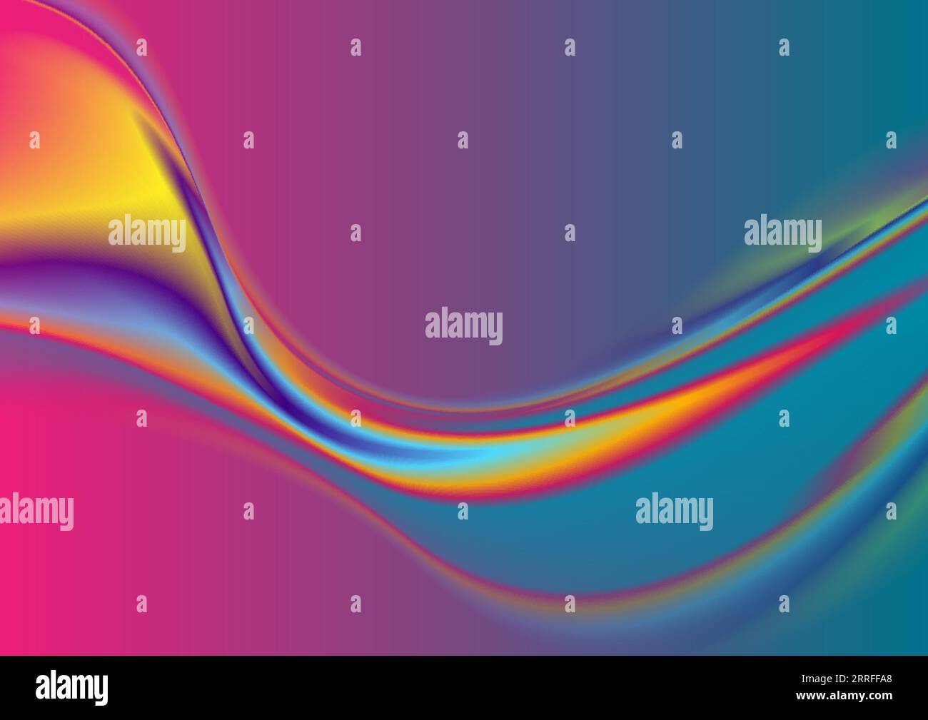 Colorful smooth flowing liquid thermal waves abstract background ...