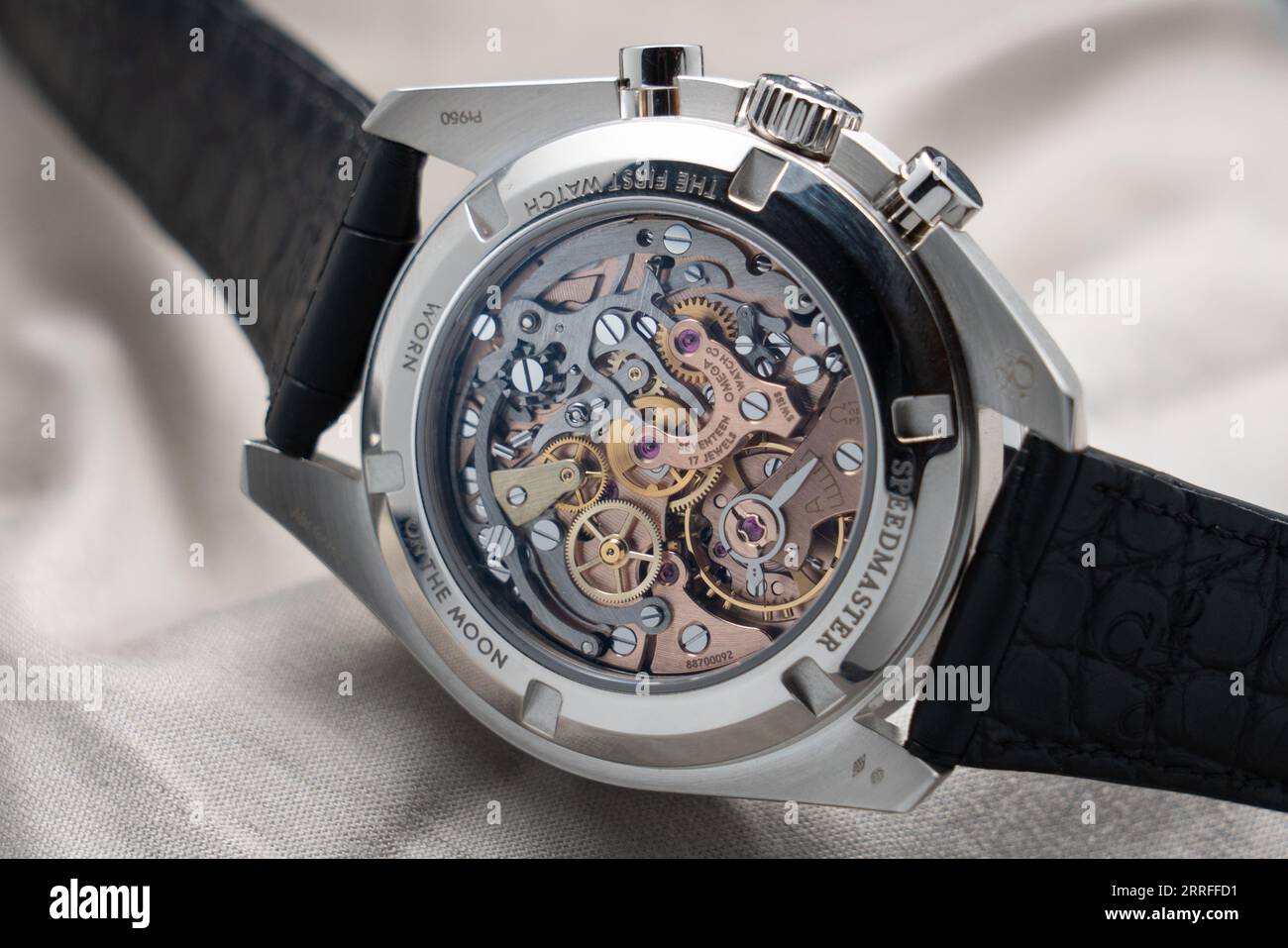 Omega Speedmaster 321 caliber models Stock Photo - Alamy