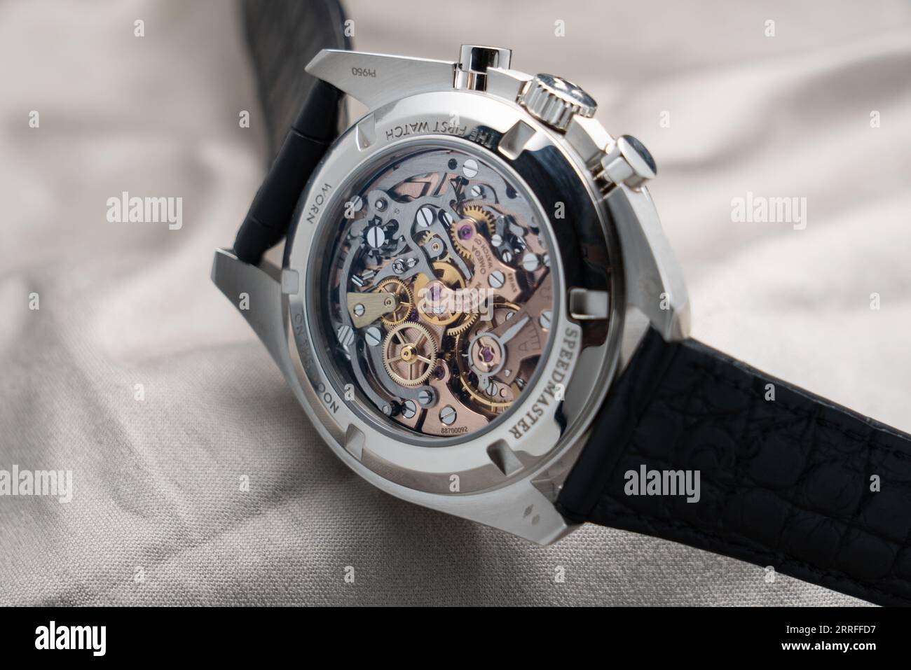 Omega Speedmaster 321 caliber models Stock Photo - Alamy