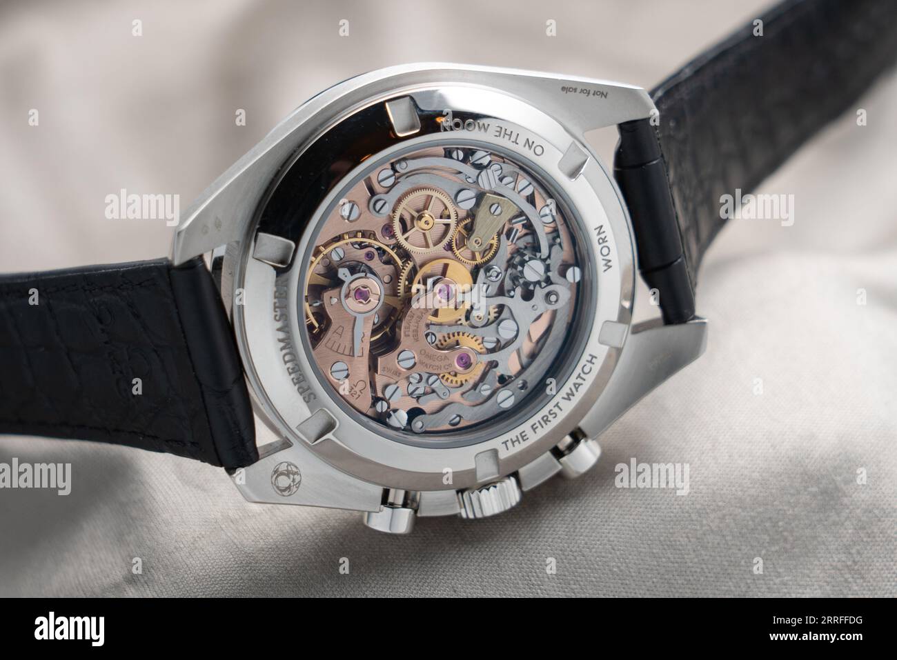 Omega Speedmaster 321 caliber models Stock Photo - Alamy