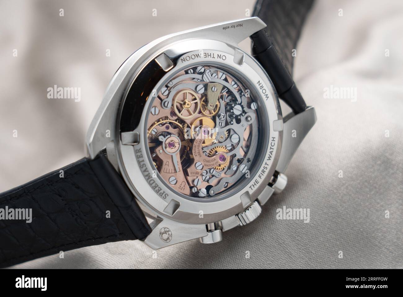 Omega Speedmaster 321 caliber models Stock Photo - Alamy