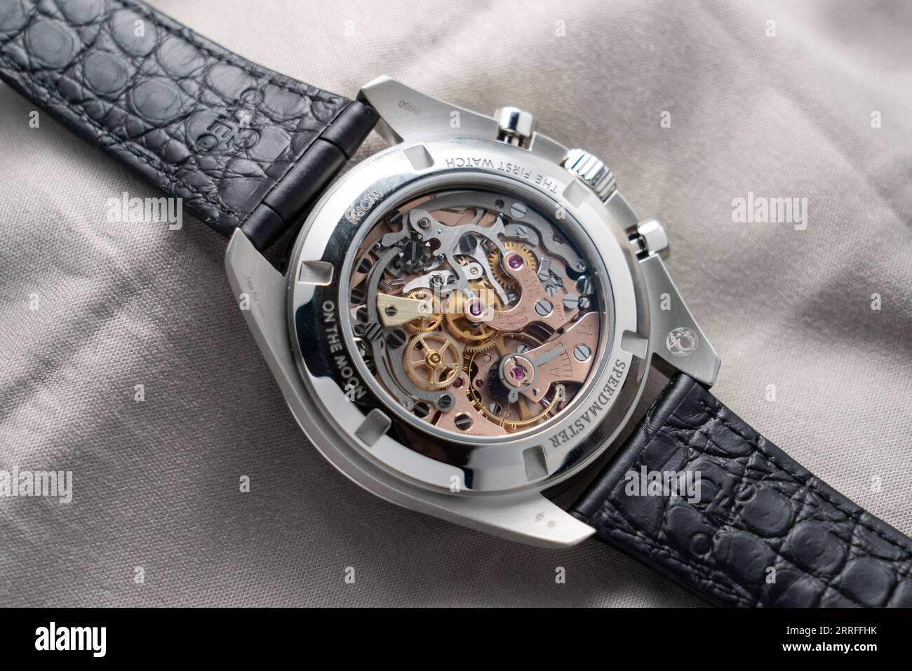 Omega Speedmaster 321 caliber models Stock Photo - Alamy