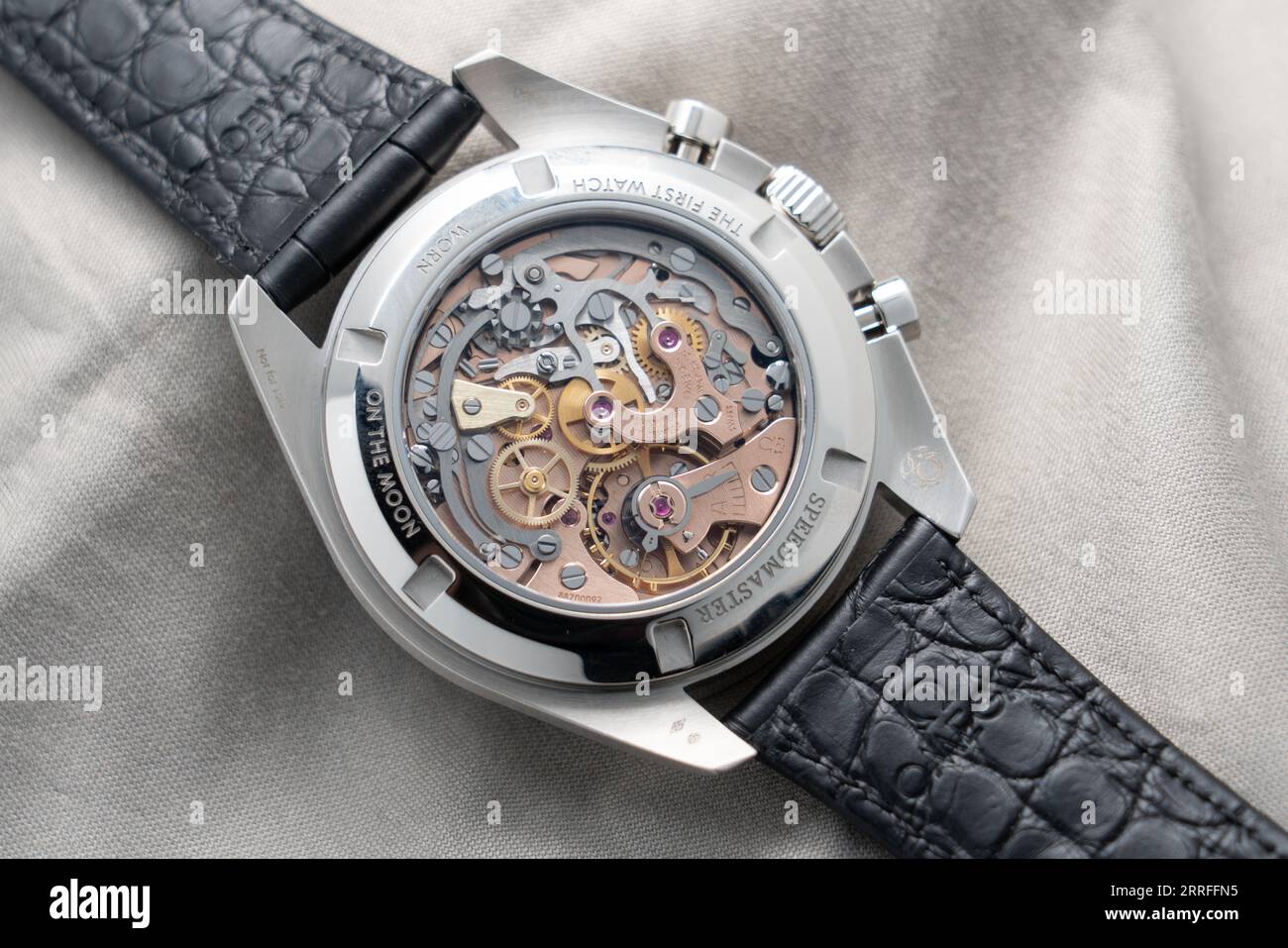 Omega Speedmaster 321 caliber models Stock Photo - Alamy