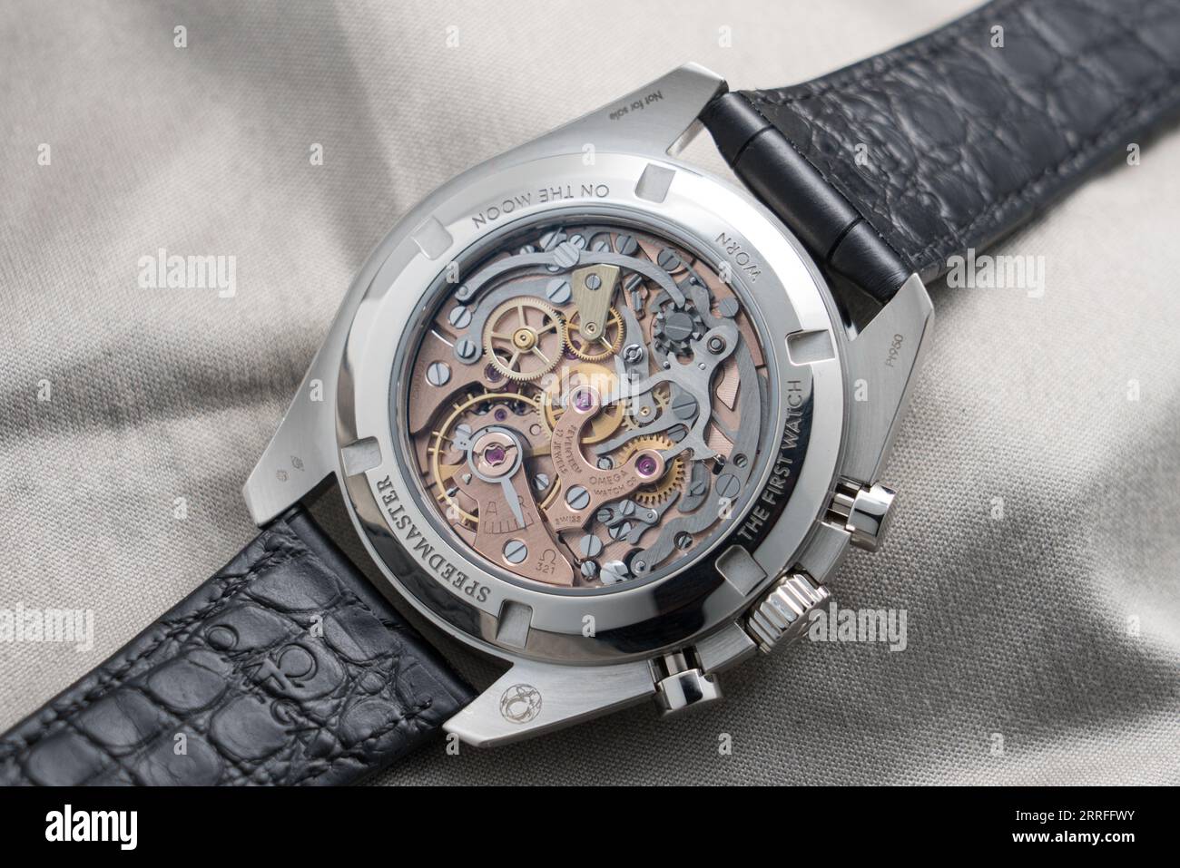 Omega Speedmaster 321 caliber models Stock Photo - Alamy