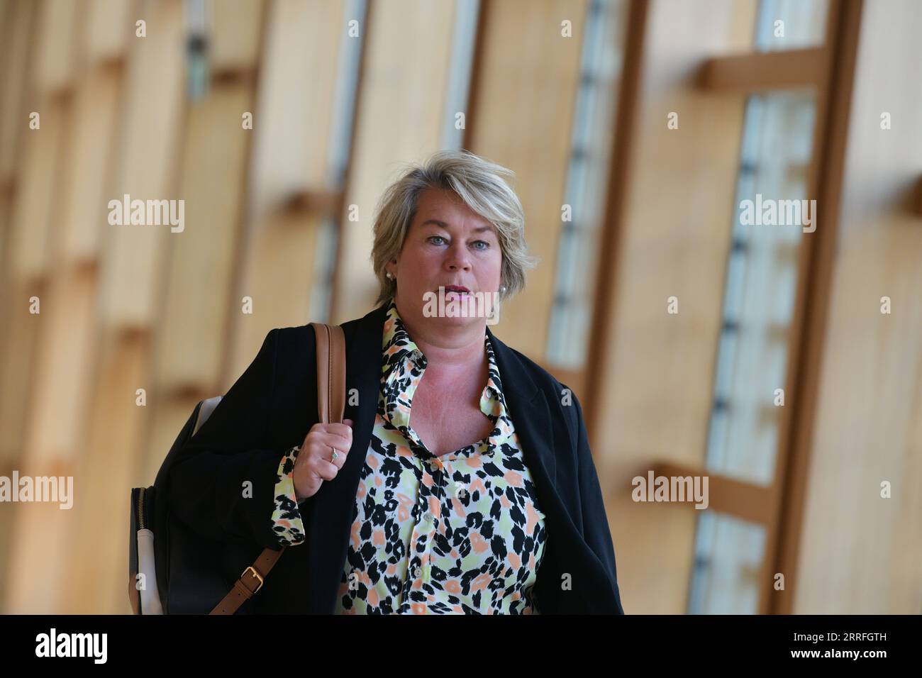Edinburgh Scotland, UK 07 September 2023. Michelle Thomson MSP ...