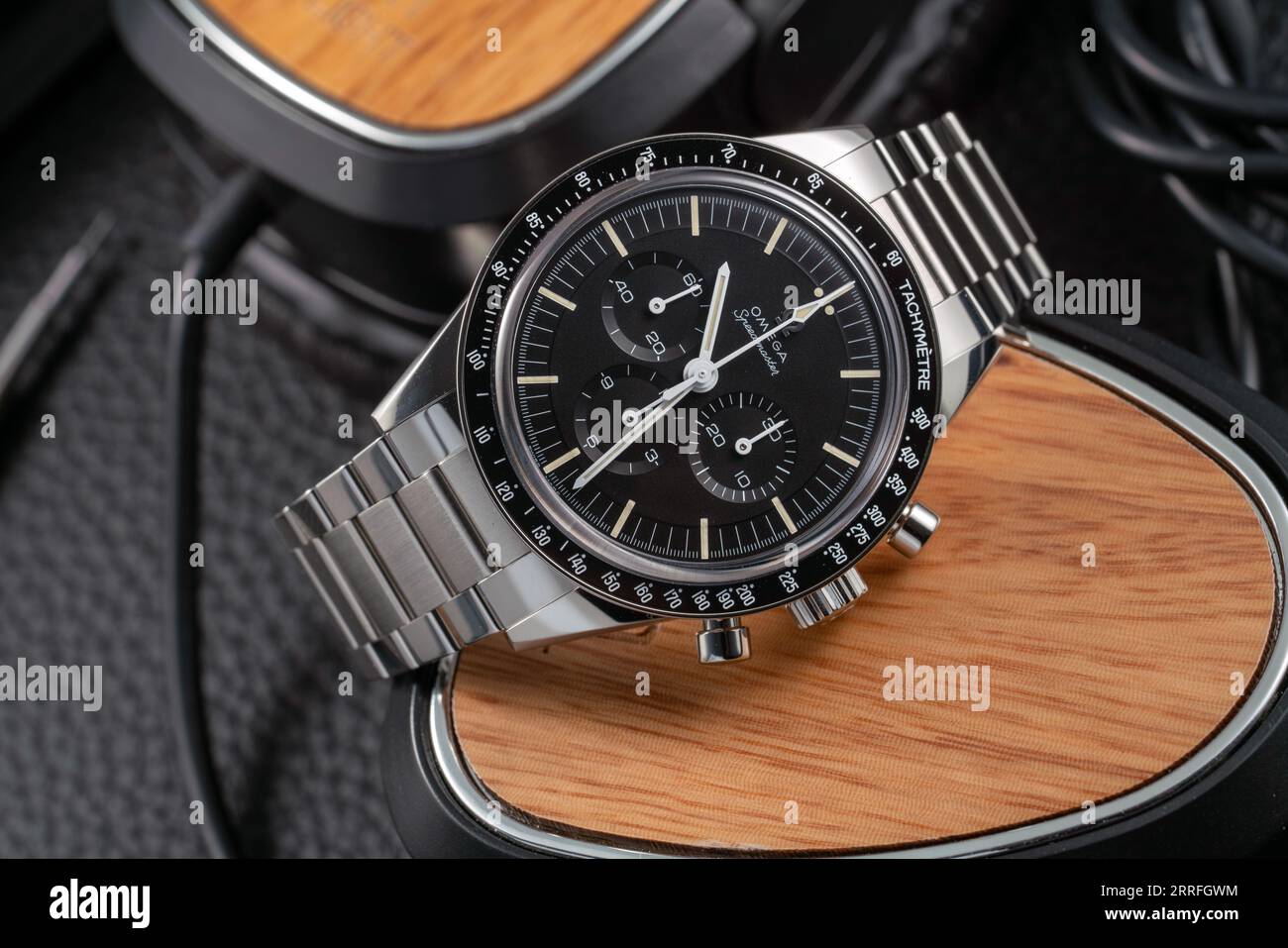 Omega Speedmaster 321 caliber models Stock Photo - Alamy