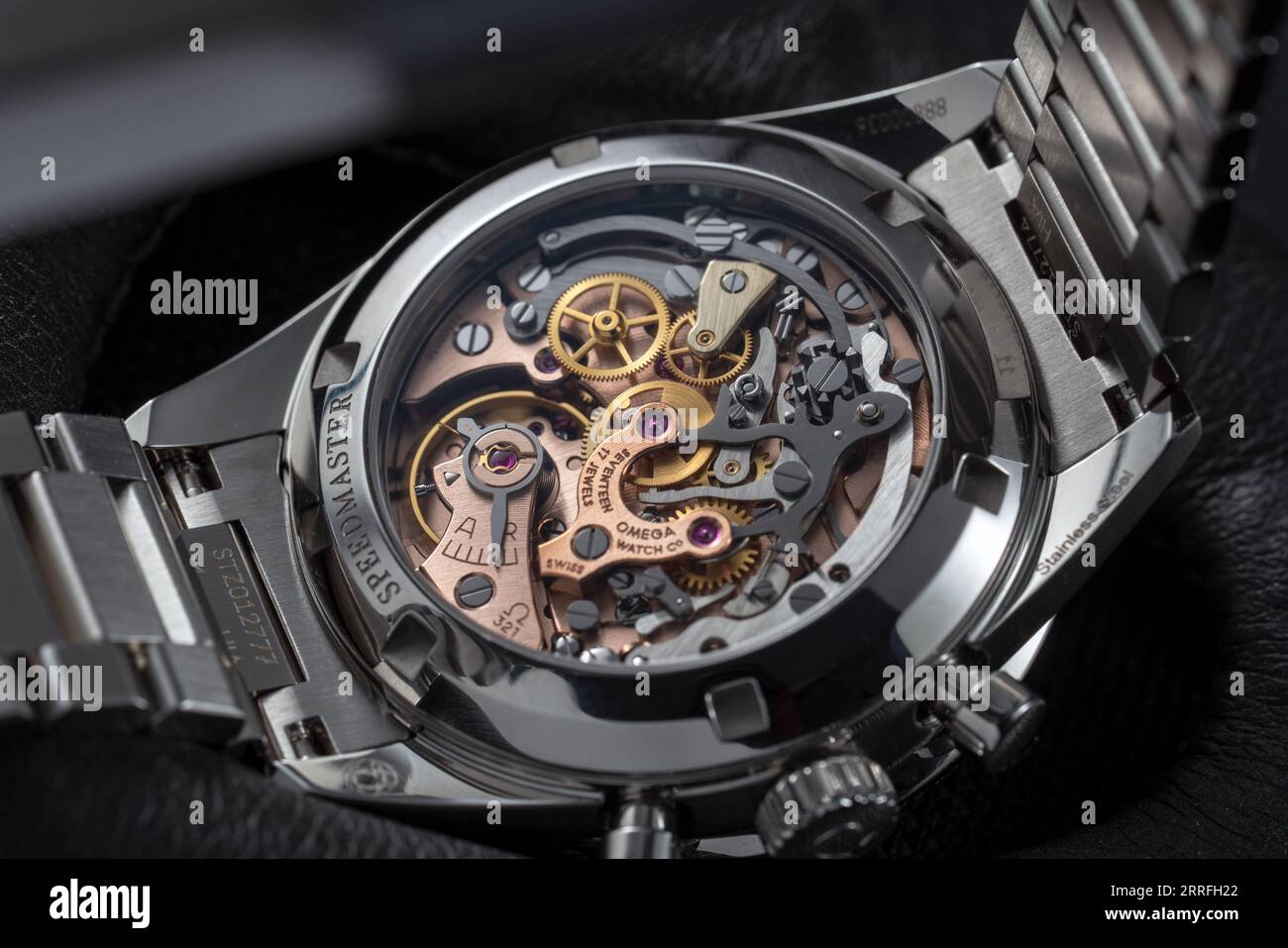 Omega Speedmaster 321 caliber models Stock Photo - Alamy