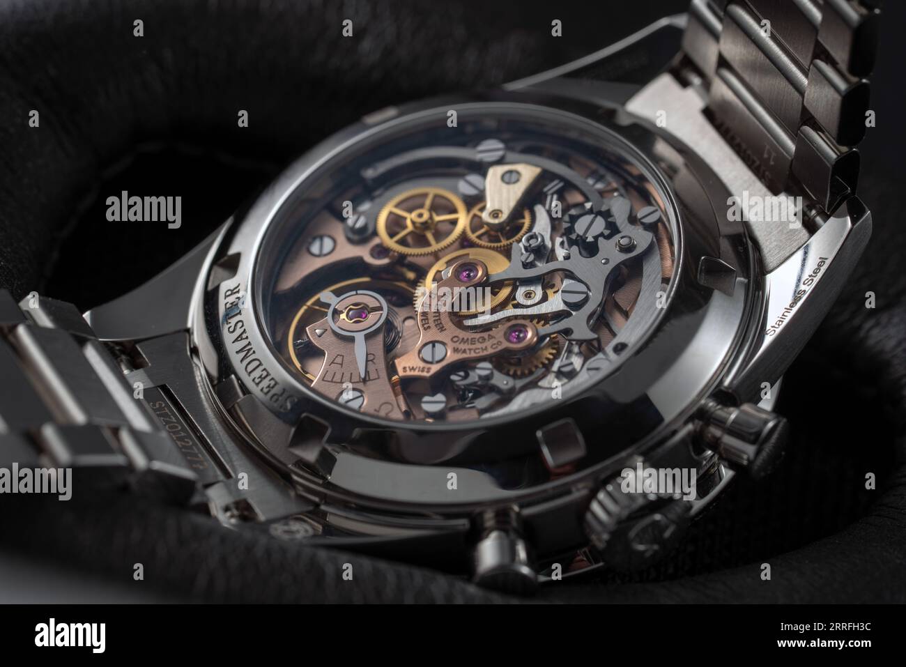 Omega Speedmaster 321 caliber models Stock Photo - Alamy