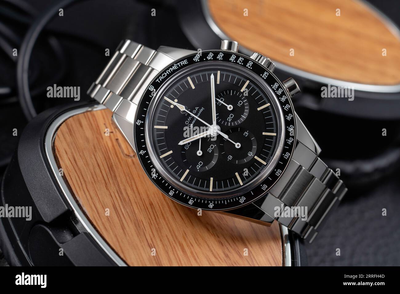 Omega Speedmaster 321 caliber models Stock Photo - Alamy