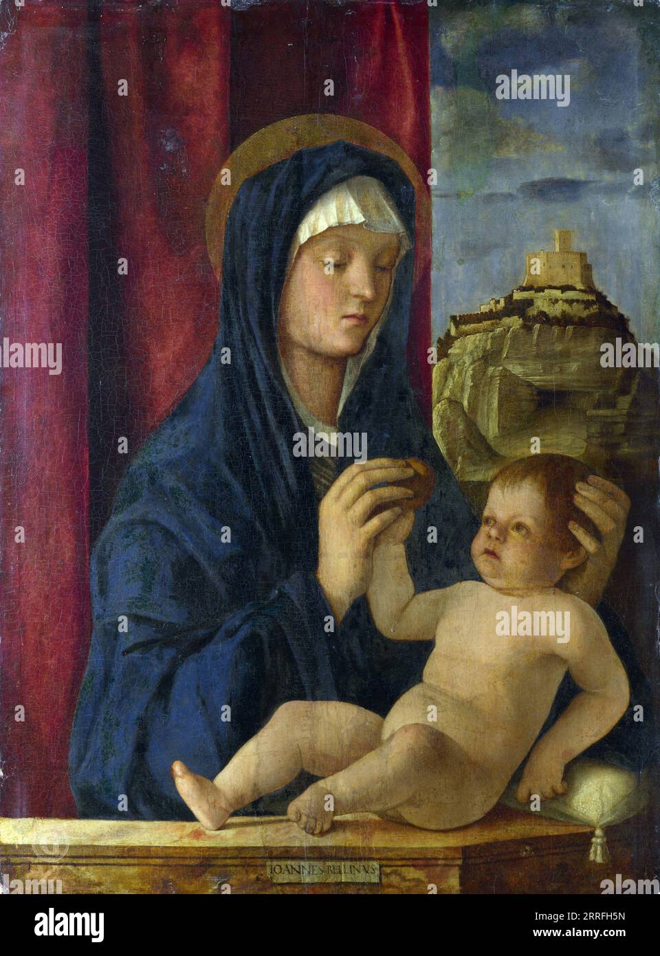Giovanni Bellini - The Virgin and Child 1480-1500 Stock Photo - Alamy