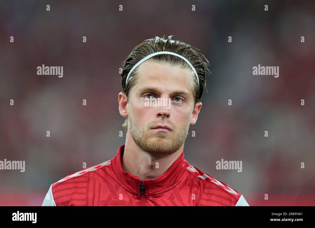 Parken, Copenhagen, Denmark. 07th Sep, 2023. Mathias Jensen (Denmark ...
