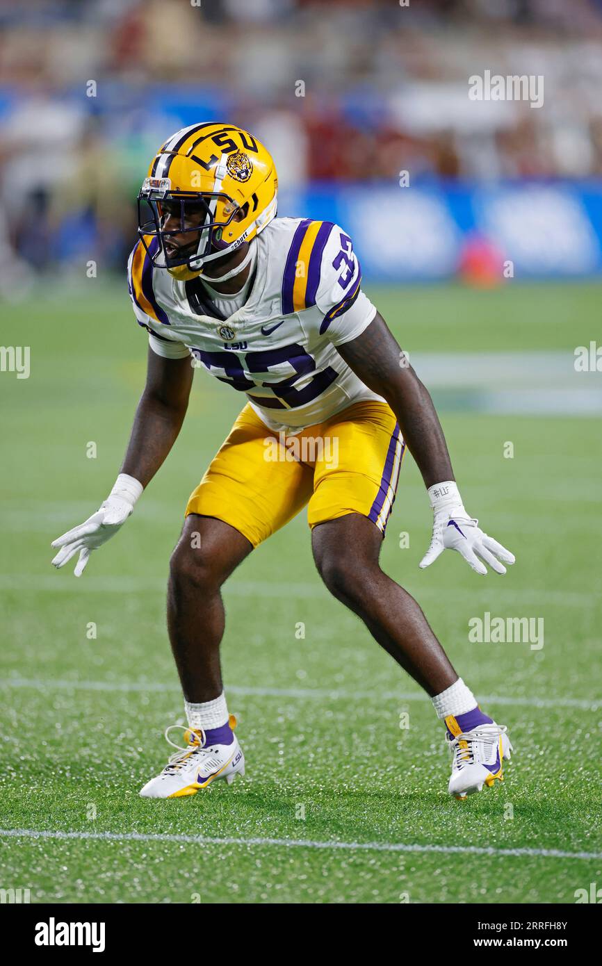 ORLANDO, FL - SEPTEMBER 03: LSU Tigers cornerback Duce Chestnut (22 ...