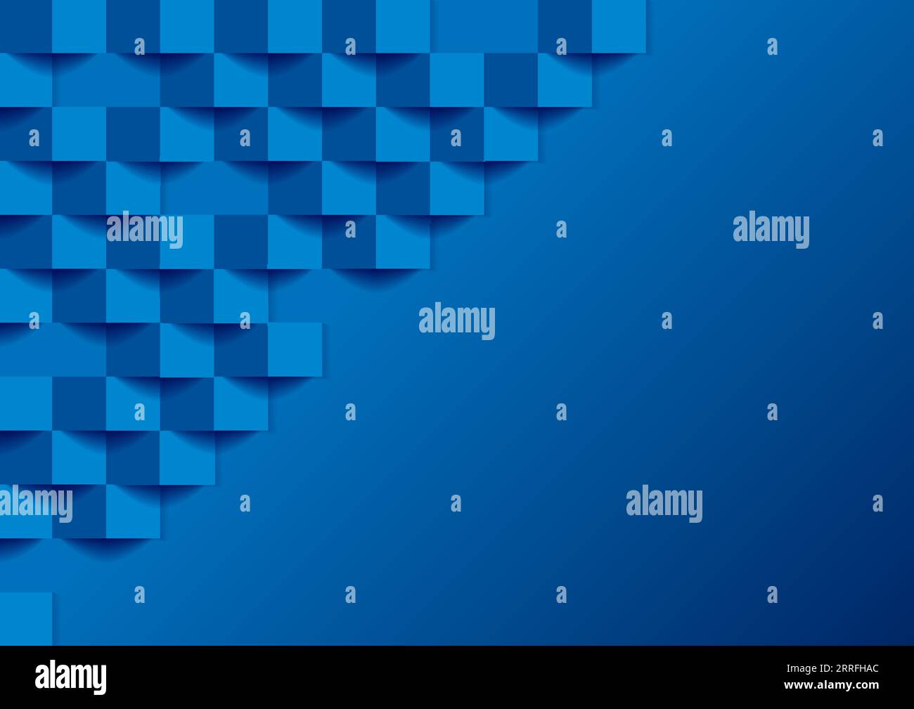 Mosaic tech texture with blue squares. Technology geometric background ...