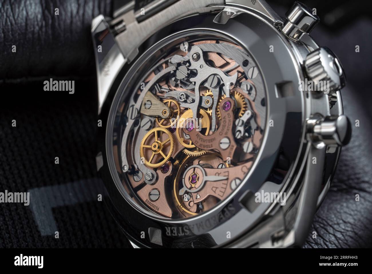 Omega Speedmaster 321 caliber models Stock Photo - Alamy