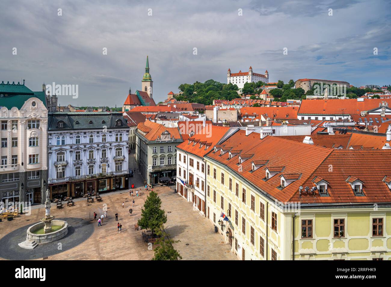 Old town skyline, Bratislava, Slovakia Stock Photo - Alamy