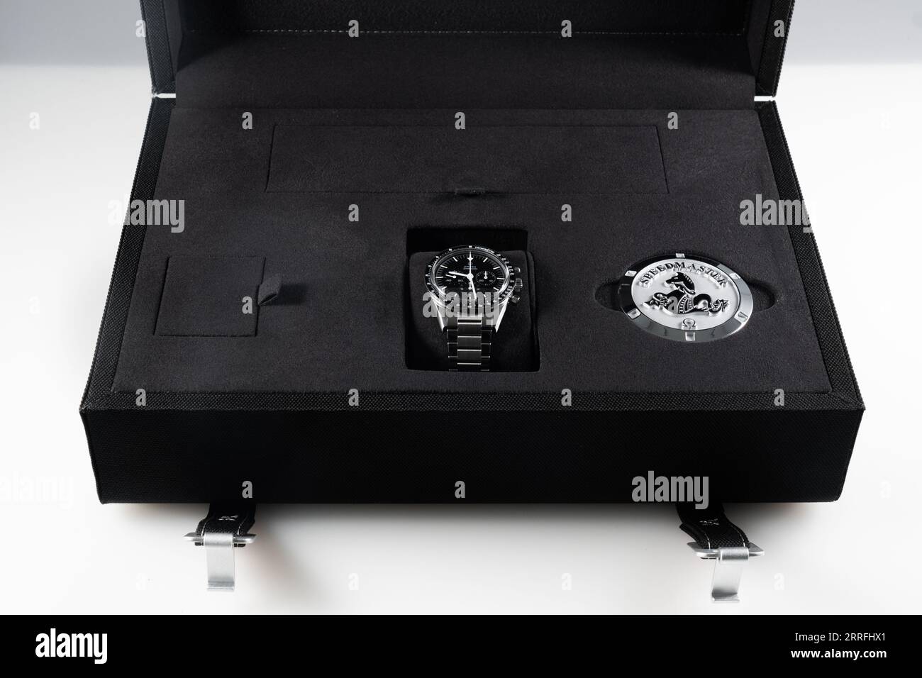 Omega Speedmaster 321 caliber models Stock Photo - Alamy